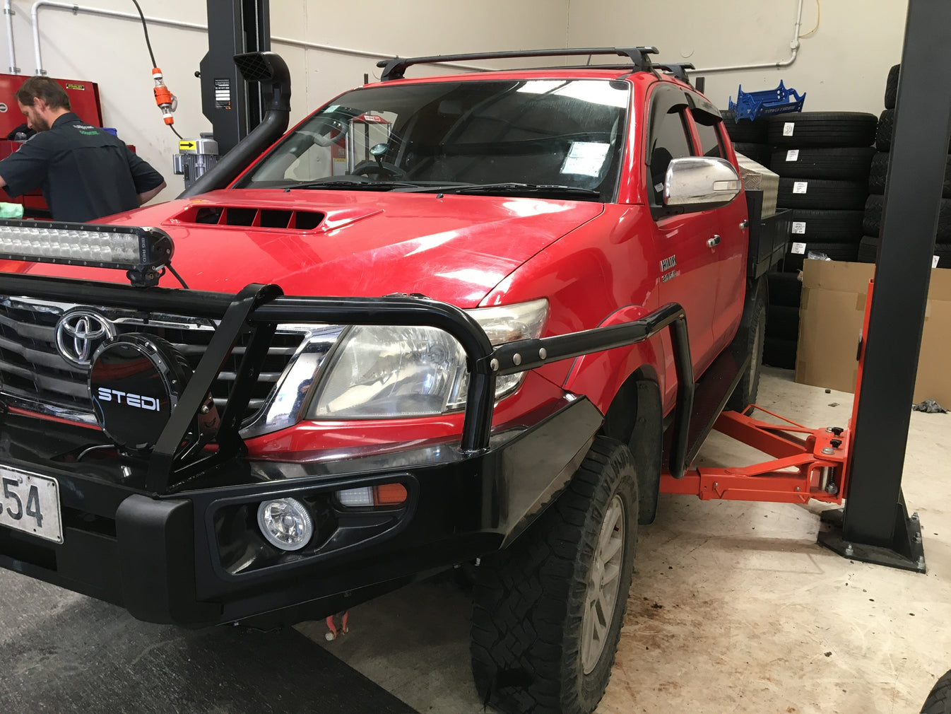 Toyota Hilux 2012-2015 Bullbar, Sidesteps and Brush bar Combo – Ironman ...